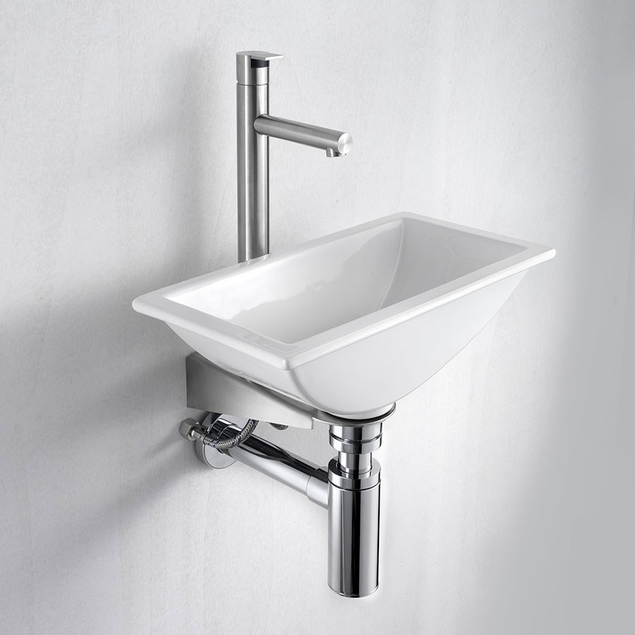 Litet tvättställ Arca från serien världens minsta tvättställ.